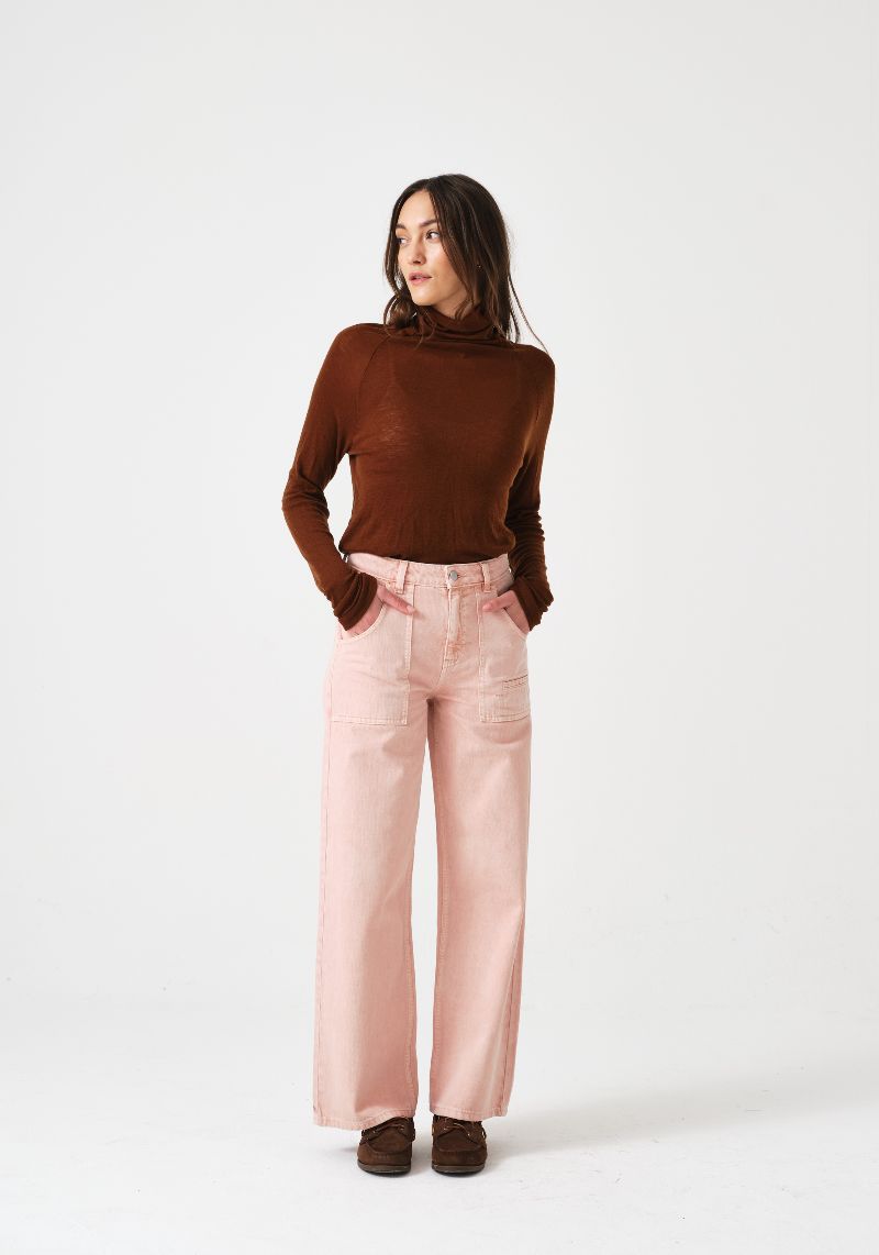 Eden Peony Pink Cropped Jean – Ruby and Frank