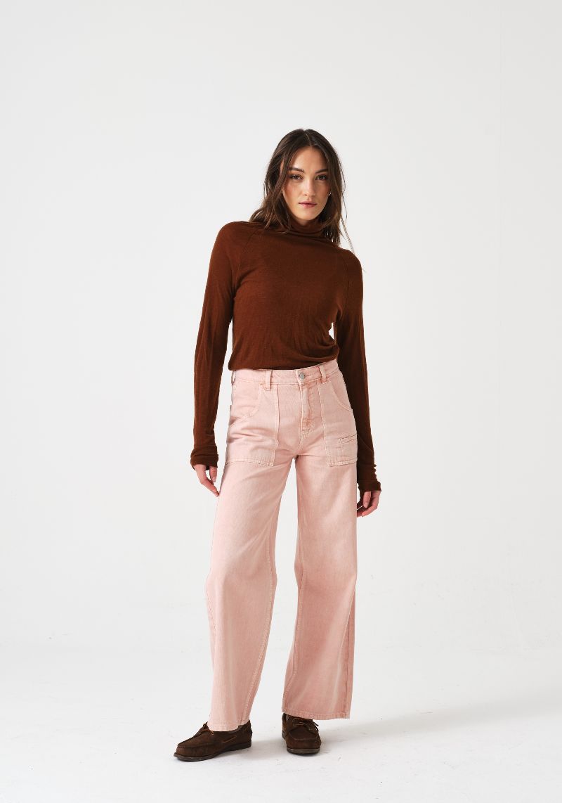 Eden Peony Pink Cropped Jean – Ruby and Frank